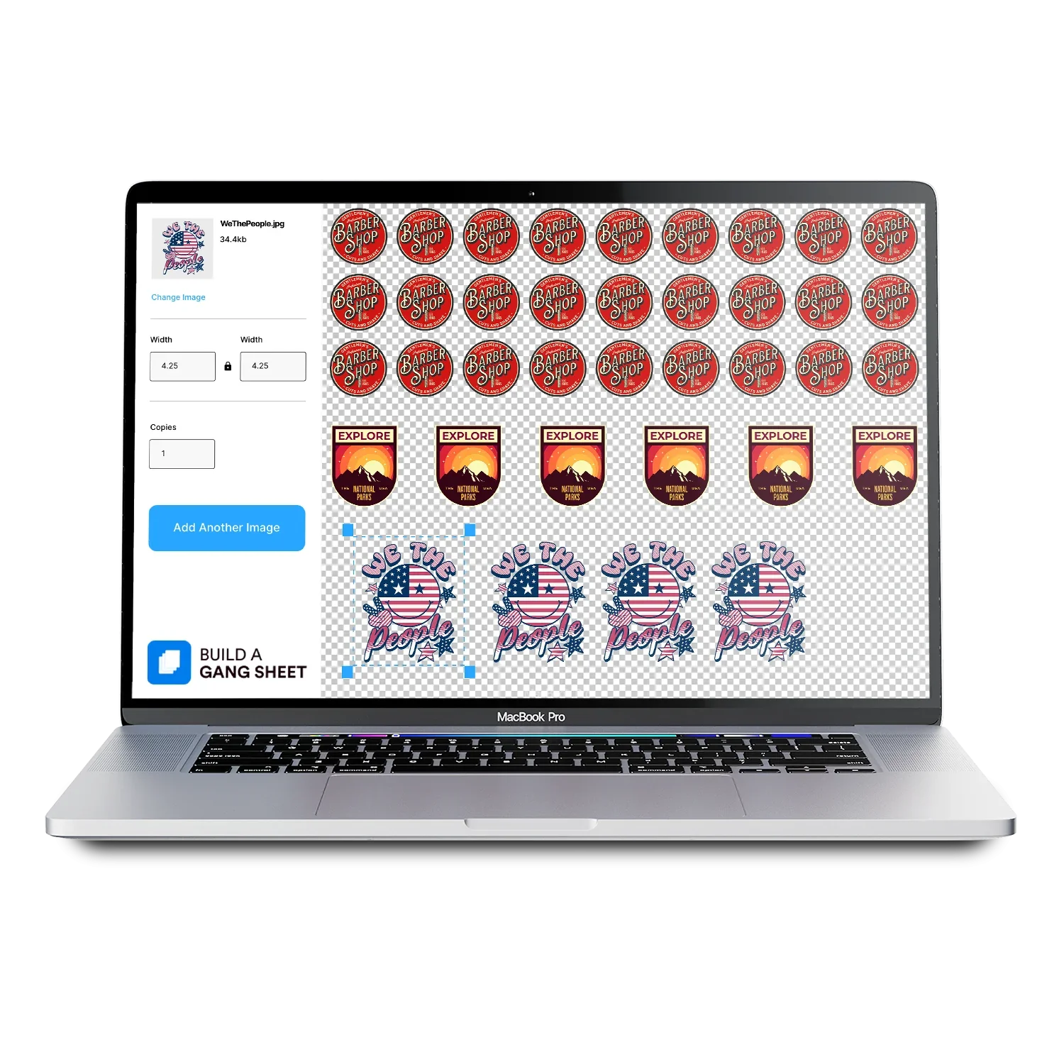 Build a DTF Gang Sheet – DTF Transfer Lab Co