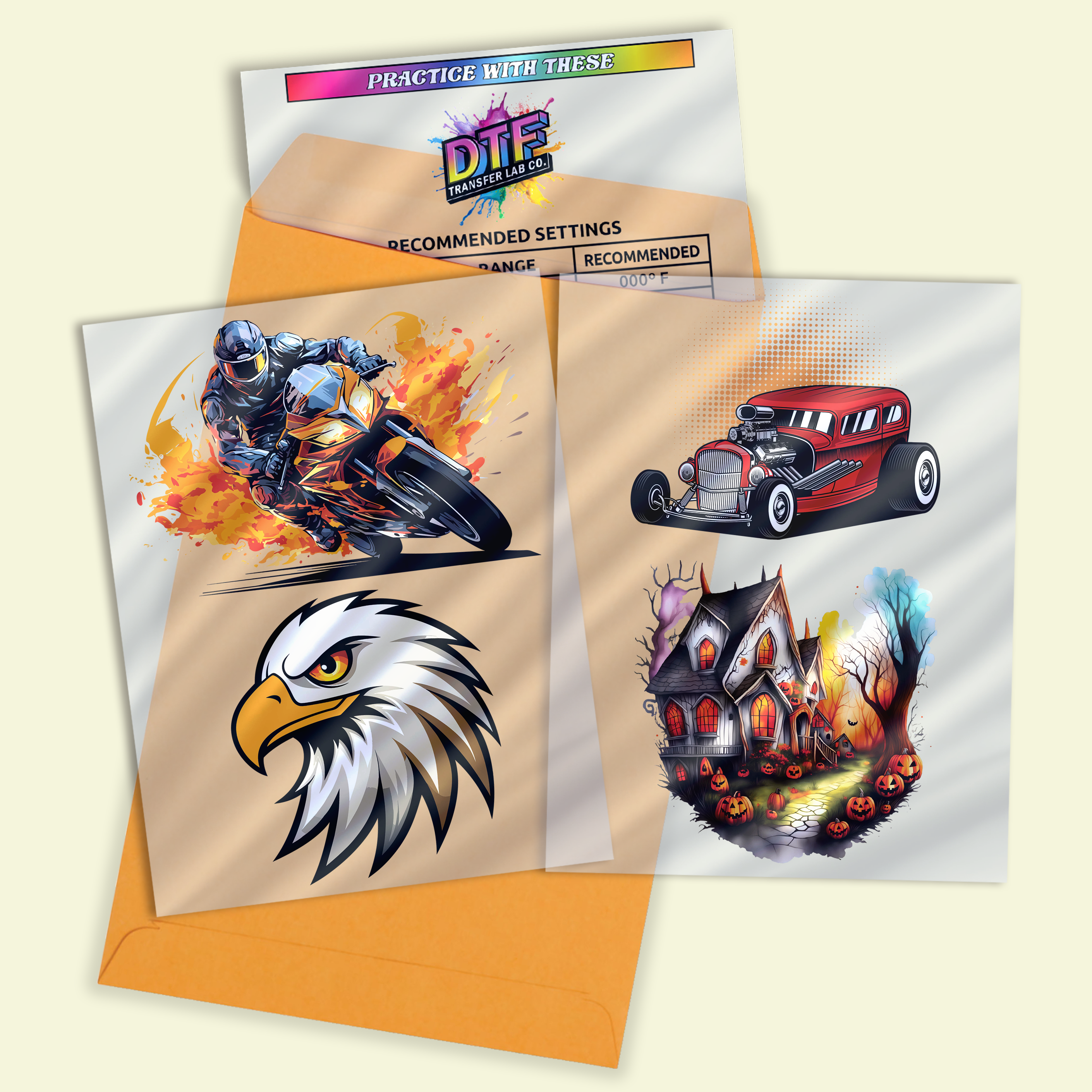 DTF Sample Pack – DTF Transfer Lab Co